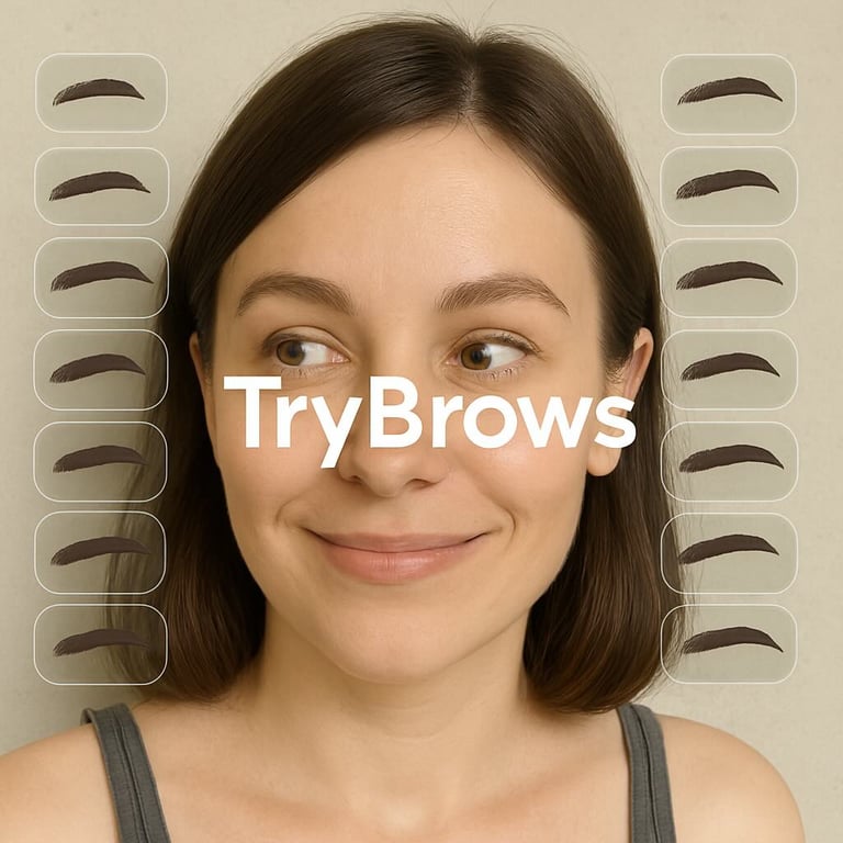 Free Virtual Eyebrow Shape Matching - TryBrows